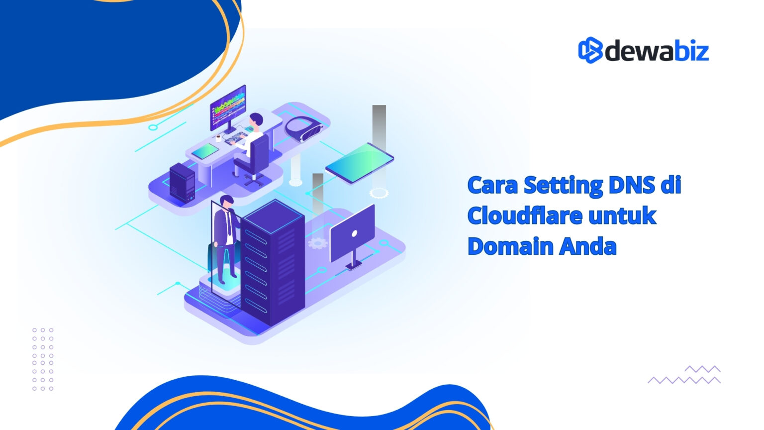 Cara Setting DNS di Cloudflare untuk Domain Anda
