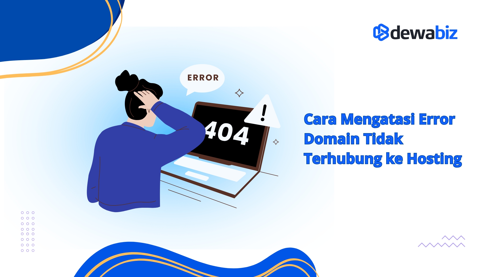 Cara Mengatasi Error Domain Tidak Terhubung ke Hosting